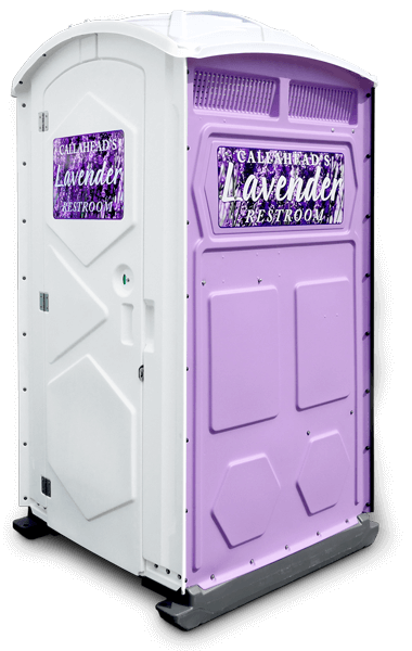 The Lavender Portable Toilet by CALLAHEAD 1.800.634.2085