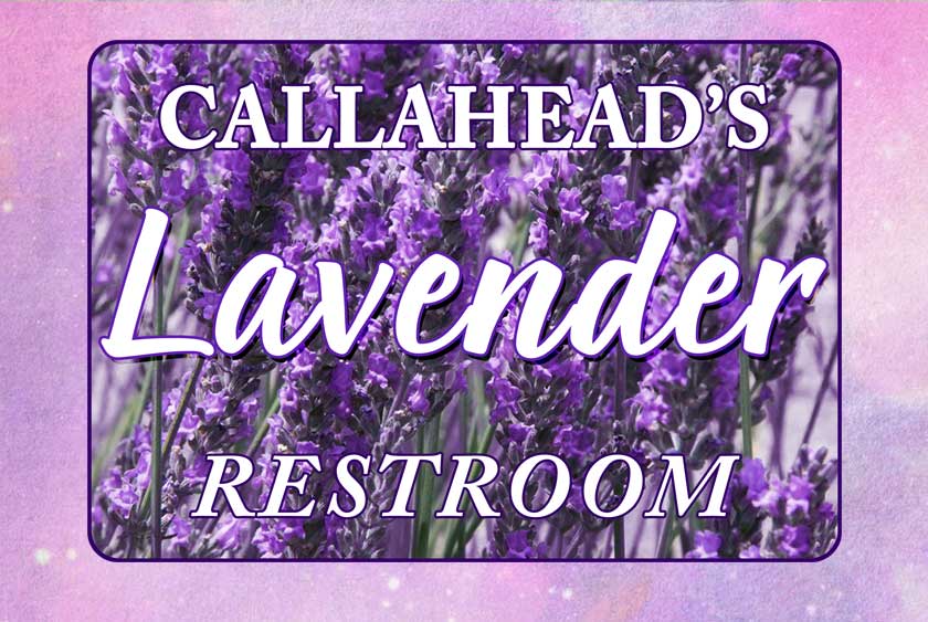 The Lavender Portable Toilet by CALLAHEAD 1.800.634.2085